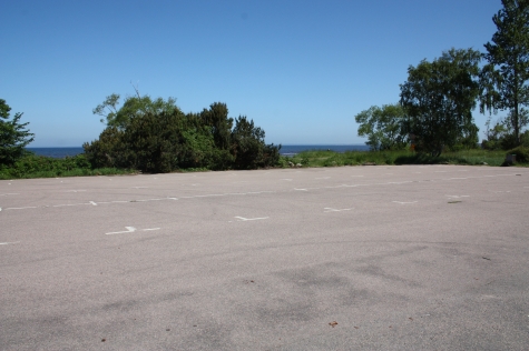 BADKARTAN.SE » Malenbadet » Stor parkering, nära till havet om man vill ...