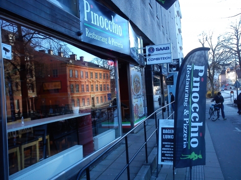 PIZZAKARTAN.SE » Pinocchio Pizzeria » Pinocchio i Uppsala.
