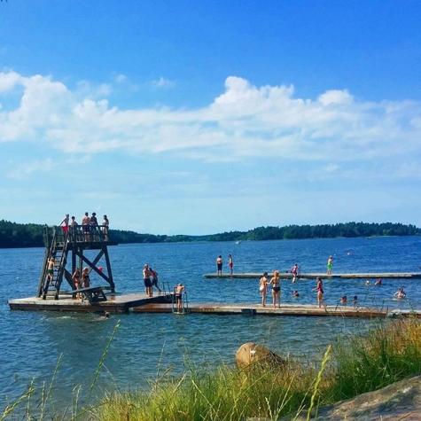 BADKARTAN.SE » Kaananbadet V, Mälaren » Bild från Kaananbadet av ...