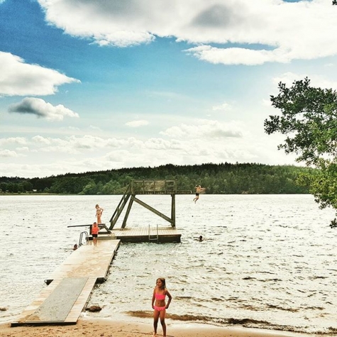 BADKARTAN.SE » Kaananbadet V, Mälaren » Bild från Kaananbadet av ...