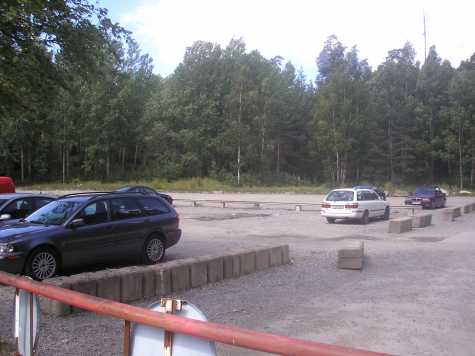 BADKARTAN.SE » Möllebadet » Stor parkering plats