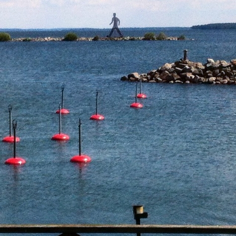 BADKARTAN.SE » Bergsbaden, Roxen » Bild från Bergs slussar av ...