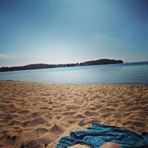 BADKARTAN.SE » Beachcenter Varamobaden » Bild från Varamon strand ...