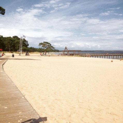 BADKARTAN.SE » Täppet » Bild från Åhus Strand av @json_84 - Fin strand ...