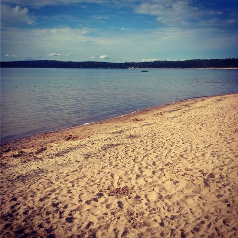 BADKARTAN.SE » Varamobaden , Varamon » Bild från Varamon Beach av ...