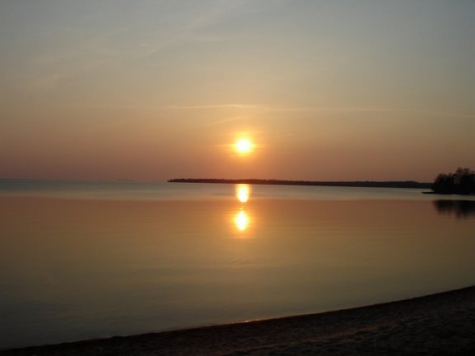 BADKARTAN.SE » Varamobaden , Varamon » solnedgång