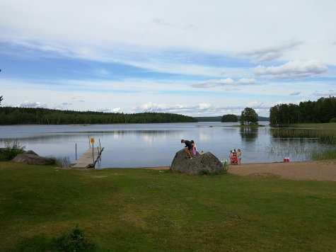 BADKARTAN.SE » Gräsviksbadet, Vismen » Fin badplats för stora och små!