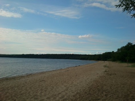 BADKARTAN.SE » Östra Vombsjön » Fin strand!