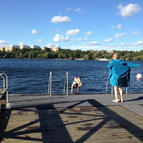 BADKARTAN.SE » Minnebergsbryggan » Bild från Badbryggan i Minneberg av ...