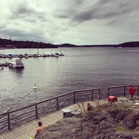 BADKARTAN.SE » Hägerstenshamnen (Örnsbergs klippbad) » Bild från ...