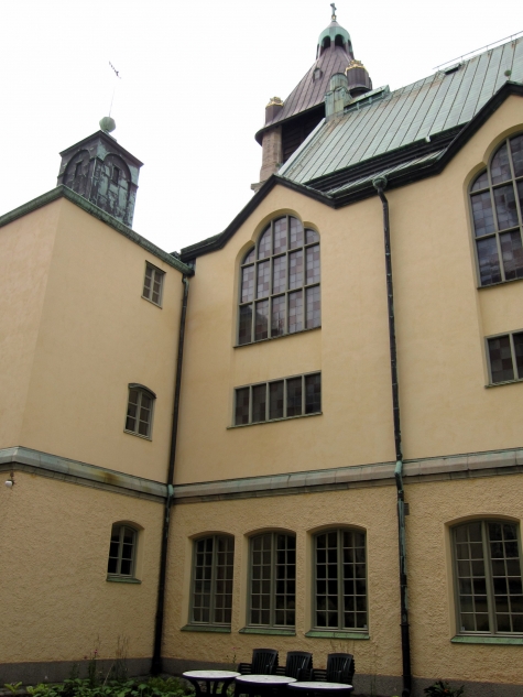 KYRKOKARTAN.SE » S:t Matteus Lillkyrka » Fasaden mot S:t Matteus Kyrka ...