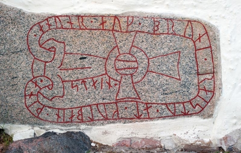 Uppland Runic Inscription 53. Stockholm, Sweden. 1974 and 2007 : r/Norse
