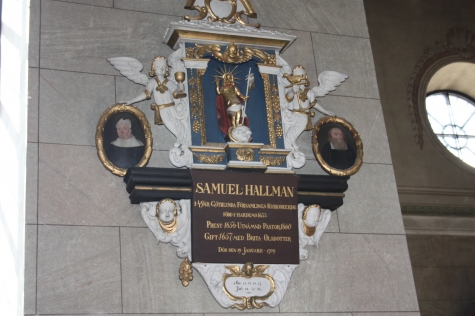 KYRKOKARTAN.SE » Götlunda kyrka » Samuel Hallman, en av kyrkans män.