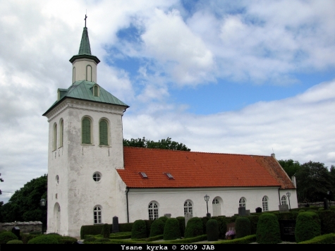 KYRKOKARTAN.SE » Ysane kyrka » Ysane kyrka